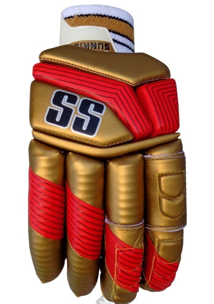 SS Super Test Colour Batting Gloves – Red/Gold – TOTAL SPORTS AUSTRALIA
