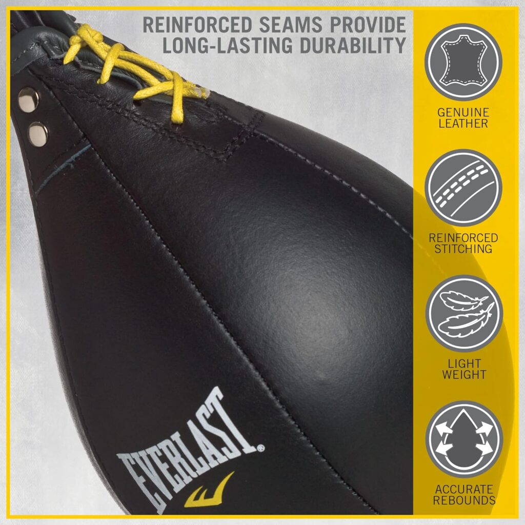 Everlast 4242 Leather Large Speed Bag – TOTAL SPORTS AUSTRALIA