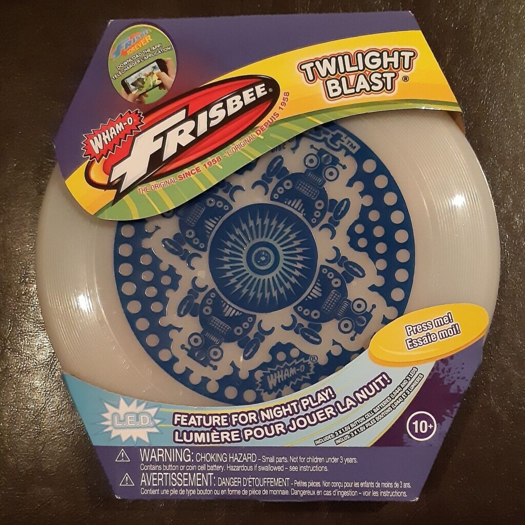 Wham-O Twilight Blast Outdoor 25cm Frisbee Disc with LED Lights – TOTAL ...