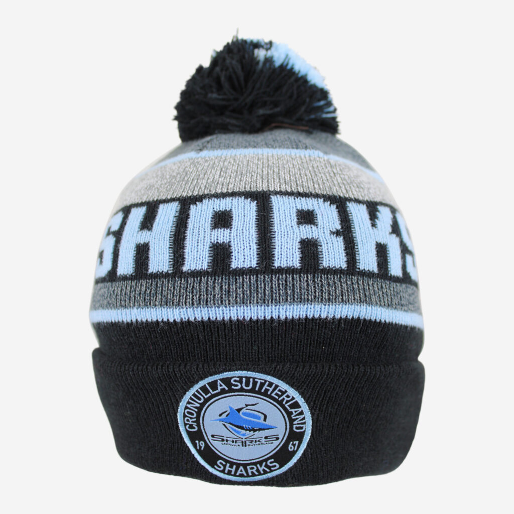 Cronulla Sharks NRL Tundra Beanie – TOTAL SPORTS AUSTRALIA