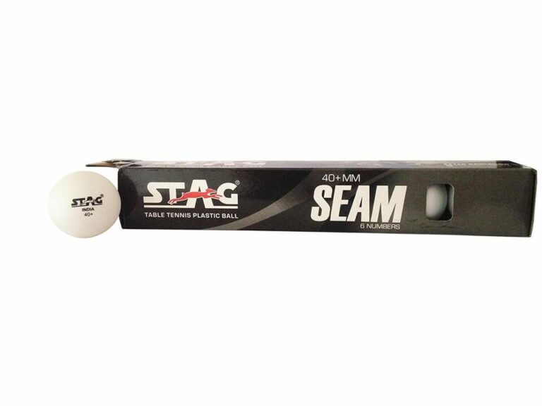 Stag 40mm Seam White Plastic Table Tennis Ball – TOTAL SPORTS AUSTRALIA
